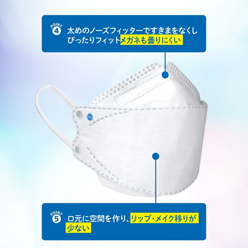 【単品】【+4】ハイドロ銀チタン(R) ダイヤモンド型立体マスク | DR.C医薬公式オンラインショップ